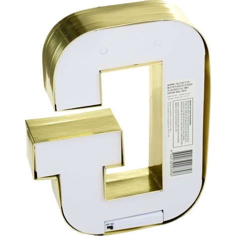 Treehouse Led Light Up Letter G Gold Big W