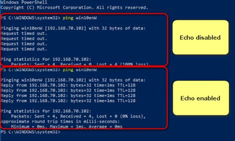 Allow Incoming Ping Echo Request Without Disabling Windows Firewall