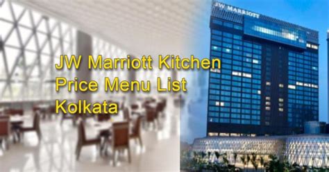 Jw Marriott Price Menu List In Kolkata Biryanimenu