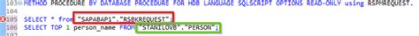 Sap Hana Transformations Tips Tricks