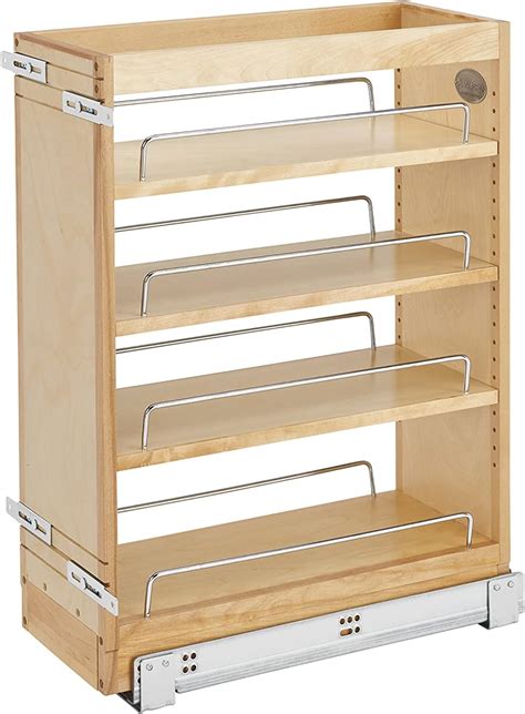 Amazon Rev A Shelf 8 In Base Cabinet Organizer Standard Natural