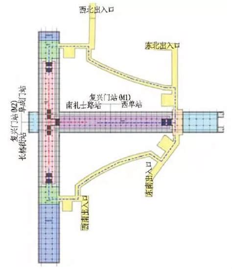 地铁站台层平面图手绘地铁站厅平面图手绘图 伤感说说吧