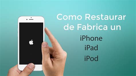 Cómo hacer un hard reset en iOS y Android