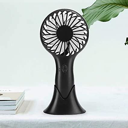 Black Mini Ventilateur Petit Ventilateur 3 Vitesses Ventilateur
