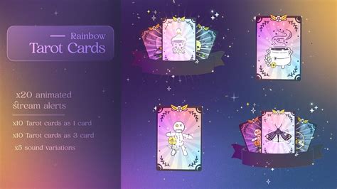 Tarot Cards Rainbow Twitch Animated Stream Alerts YouTube