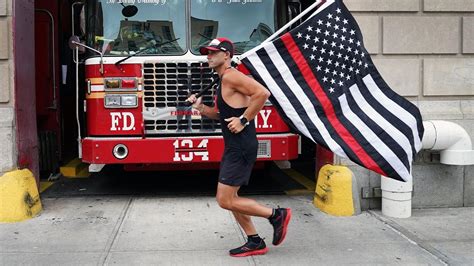 Fdny Firefighter Runs 34 3 Miles In Tribute To Comrades Lost On 9 11