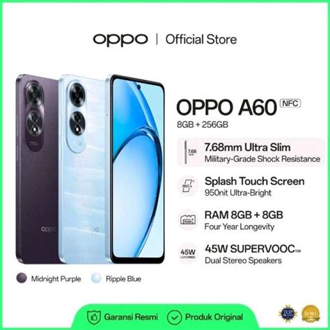Jual Hp Oppo A Ram Gb Gb Garansi Resmi Tahun Di Seller Phonesia Online As Cell Tuban