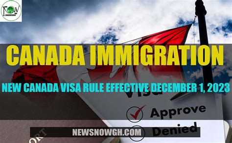 New Canada Visa Rule Effective December 1 2023