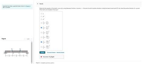 Solved Consider The Simply Supported Beam Shown In Figure Chegg