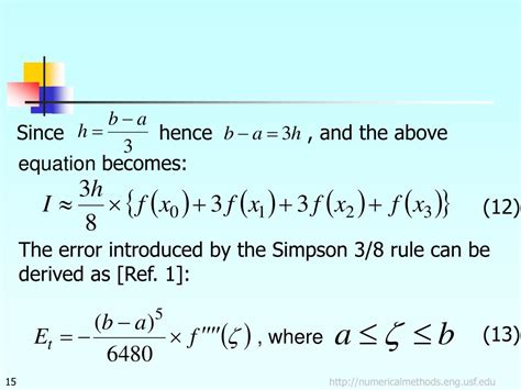 Ppt Numerical Methods Part Simpson Rule For Integration