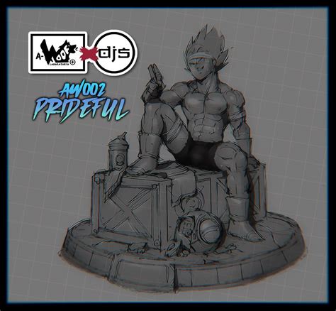 Gentleman Resin On Twitter Vegeta A Woof Labs X DJS Studio Kidpunk Vegeta NSFW