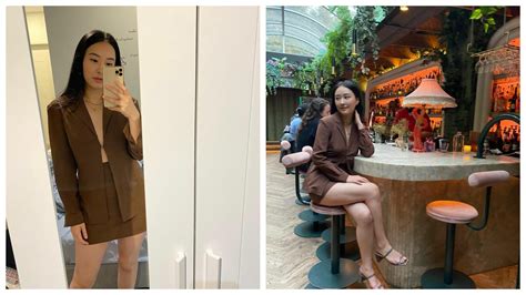 多圖｜陳瀅真空上陣完全唔怕凍 仲要露出白滑長腿激性感