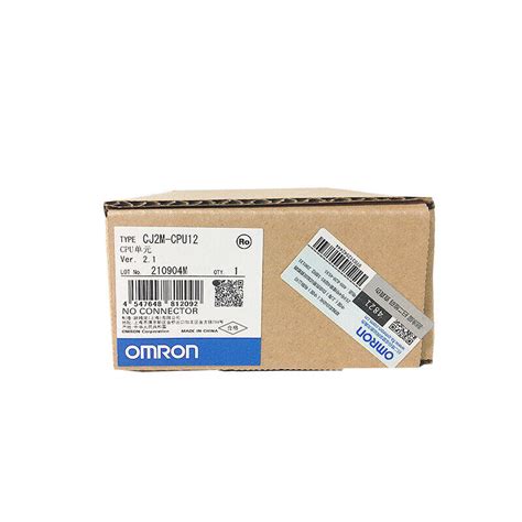 New 1pcs Omron Cj2m Cpu12 Plc Module Cj2m Cpu12 Ebay