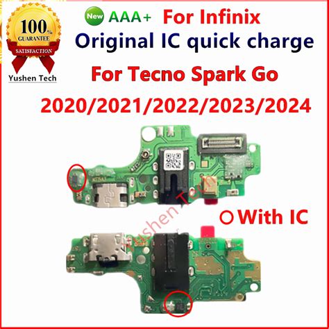 For Tecno Spark Go 2020 2021 2022 2023 2024 Spark 6 Go Bg6 Bf7 Kg5 Charging Board Usb Charging