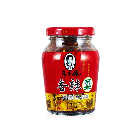 正品陶华碧老干妈香辣菜188g单瓶装香辣下饭菜炒饭调味料干辣芥菜 虎窝淘