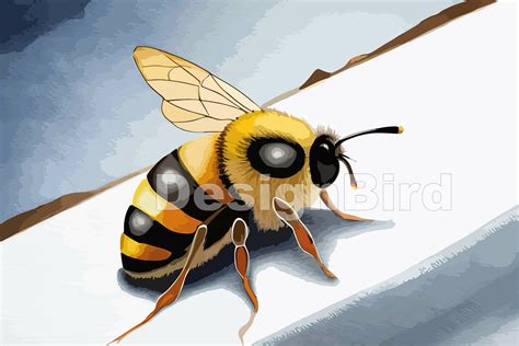 Cute Bee Watercolor Illustration Graphic By Designbird · Creative Fabrica