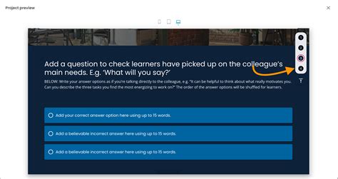 Adding A Section Navigation Bar To The Page Elucidat Create