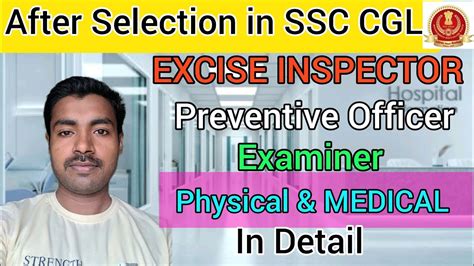 Excise Inspector Cgst Preventive Officer Po Examiner Physical