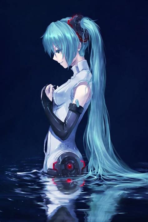 Hatsune Miku IPhone Wallpaper WallpaperSafari