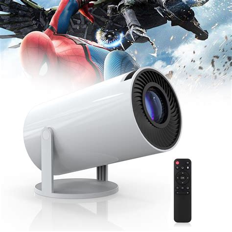 Mini Projector With 5g Wifi6 Bt 5 0 Android 11 Portable Projector 4k 1080p Support Smart