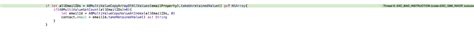 Ios Nil Validation Fails When Importing Contact With Email Address