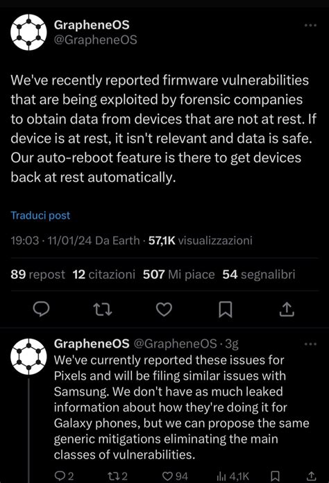luca cadonici on linkedin privacy security android forensic