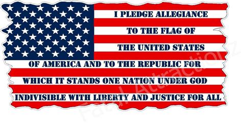 Pledge To Flag Clip Art United States Of America Flag Coloring Page