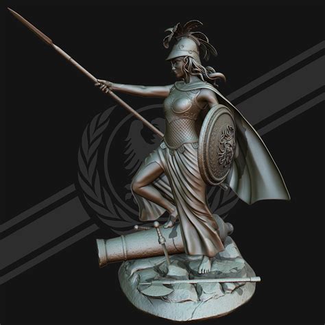 Bellona Goddess Of War ZBrushCentral
