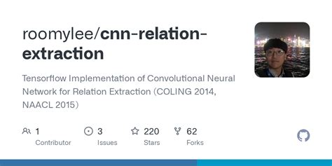 GitHub Roomylee Cnn Relation Extraction Tensorflow Implementation Of Convolutional Neural