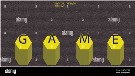 Game Banner Vector Design Illustration Stock Vector Image Art Alamy