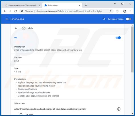 Utab Browser Hijacker Simple Removal Instructions Search Engine Fix Updated