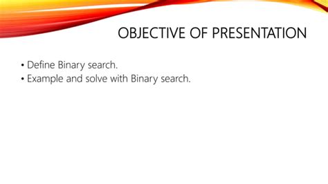 Binary Search In Data Structure Pptx Search Internet