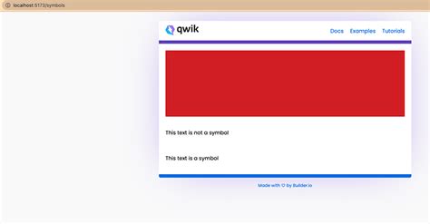 Editor Not Showing Symbols For Qwik Implementation Bugs Forum