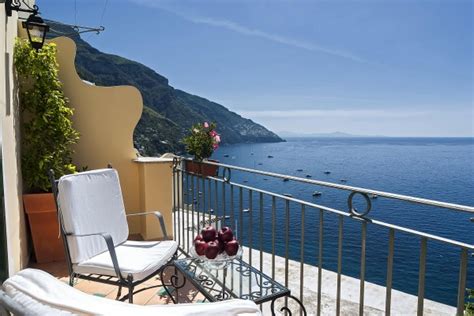 Luxury Deluxe Sea View Room At Hotel Montemare Positano