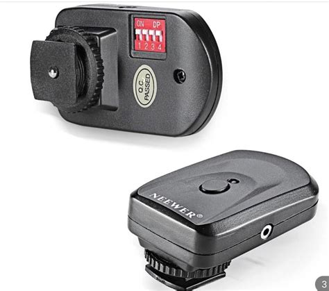 Neewer Fm Radio Trigger Digital Radio Speedlite Trigger Black