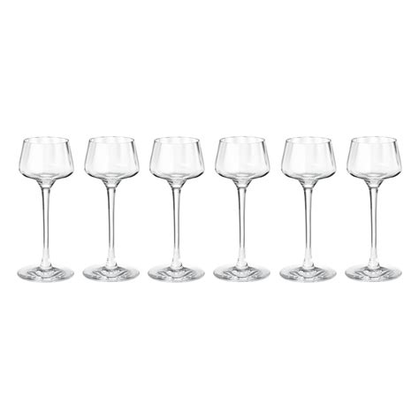 Georg Jensen Bernadotte Snaps Glass 6 Pcs Finnish Design Shop