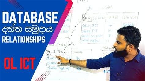 Ol Database දත්ත සමුදාය Relationships Youtube