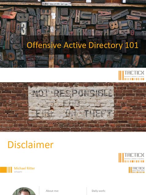 Offensive Active Directory 101 Pdf Pdf Active Directory Network