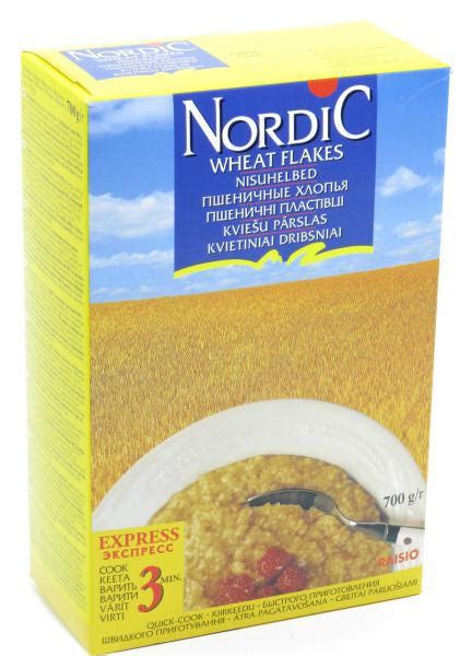 Хлопья из цельного зерна Nordic пшеничные - «Быстро и полезно!» | отзывы