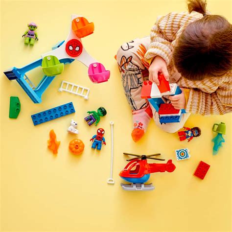 Best Buy LEGO DUPLO Marvel Spider Man Friends Funfair Adventure