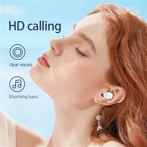 Jrocdr In Ear Headphones Wireless Earbuds With Wireless Charging