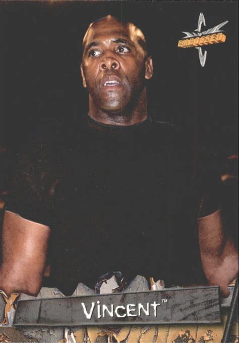 1999 Wcw Embossed Topps Vincent No61 Pro Wrestling Fandom