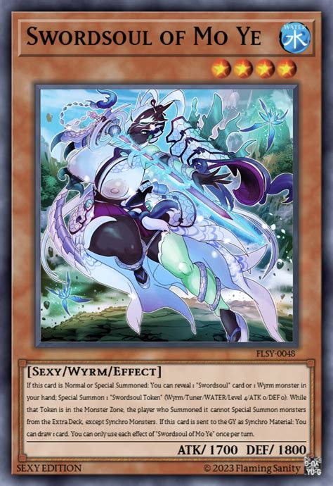 Flamingsanity Swordsoul Yu Gi Oh Swordsoul Of Mo Ye Yu Gi Oh Absurdres Commission