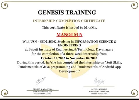 Manoj M N On Linkedin Excited To Share That Ive Completed An
