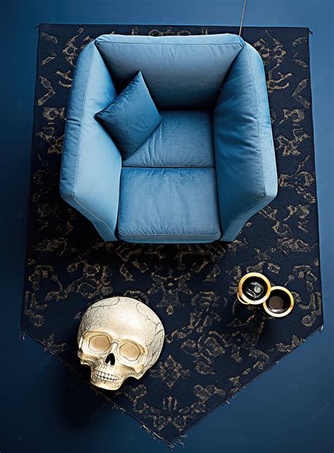 파란색 소파 의자 배경 배경 화면 및 일러스트 무료 다운로드 Pngtree