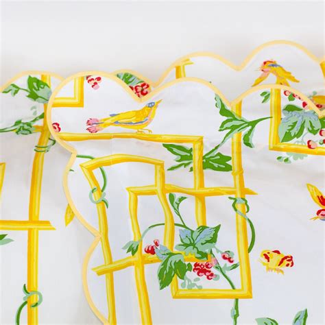 Pergola Yellowgreen Bed Linens D Porthault