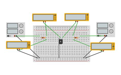 Circuit Design Exp 5 Bjt Tinkercad