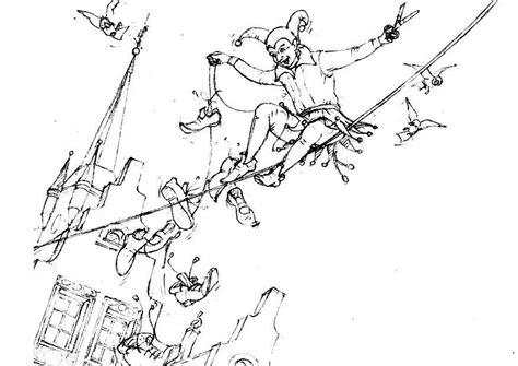 Coloring Page Jester Free Printables Img 7181