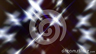 Fast Animation Of Star Blinking In Light Leak Background Stock Footage