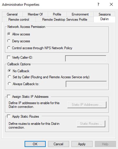 Windows VPN Server Server Knowledge Base